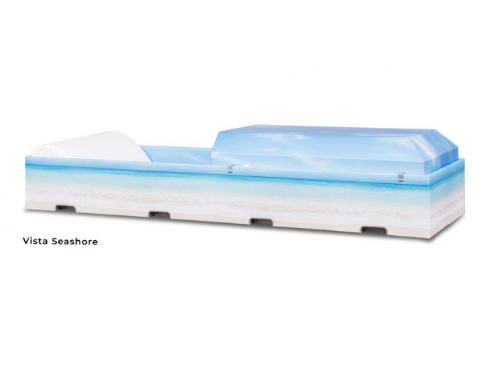 Seashore Artisan Cremation Container | Lone Star Cremation